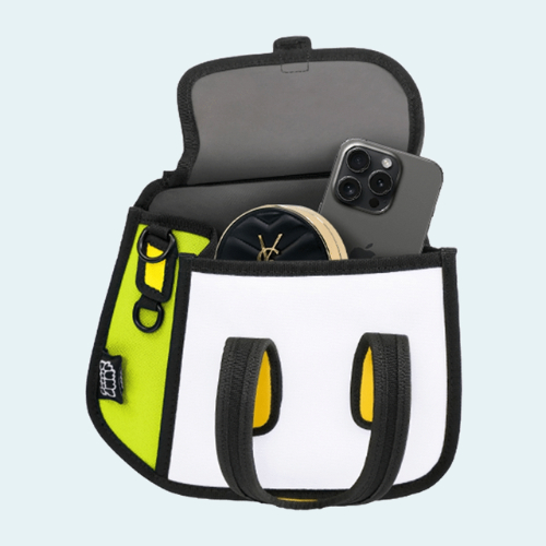 Buy JumpFromPaper Owl Bag/Metal Chain Bag (Fluorescent Green) in Qatar ...