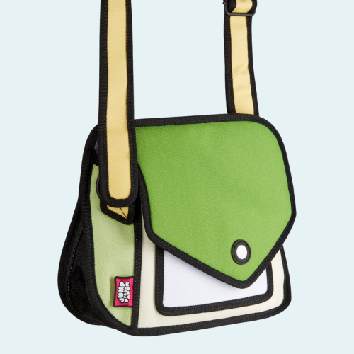 Buy JumpFromPaper Giggle Shoulder Bag (Fluorescent Green) in Qatar ...