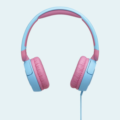 Buy JBL JR310 Kids Over-Ear Headphone - Blue in Qatar - Phonebooth.Qa