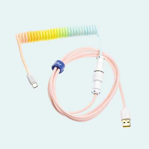 Buy Ducky Gradient Premicord Coiled Cable - Cotton Candy in Qatar ...