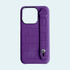 Buy Double A Case for iPhone 13 Pro Crocodile Leather + Strap (Purple ...
