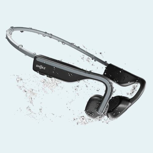Buy Shokz Bone Conduction Open-Ear Lifestyle Headphone - Slate Grey in ...