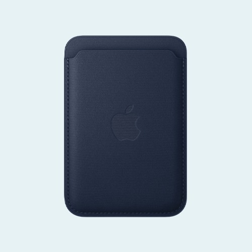 Buy Apple FineWoven Wallet - Deep Blue in Qatar - Phonebooth.Qa