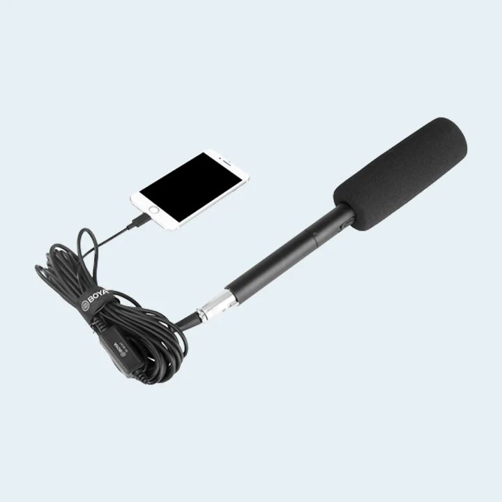 Buy Boya XLR to Lightning Connector Microphone Cable (6M) in Qatar ...