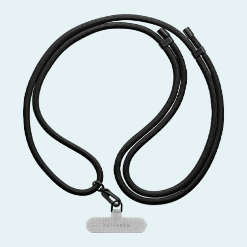 Buy CASETiFY Rope Cross-body Strap - Black in Qatar - Phonebooth.Qa